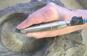 Ken Mannion. Fossil Preparation Tools & Equipment